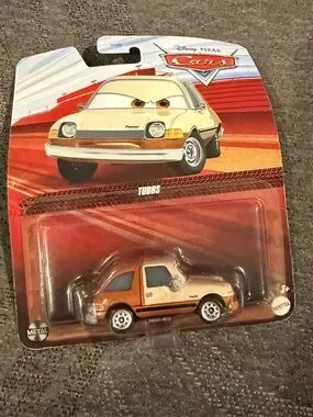 Disney | Toys | Disney Cars Tubbs Diecast Car Cream And Orange | Poshmark